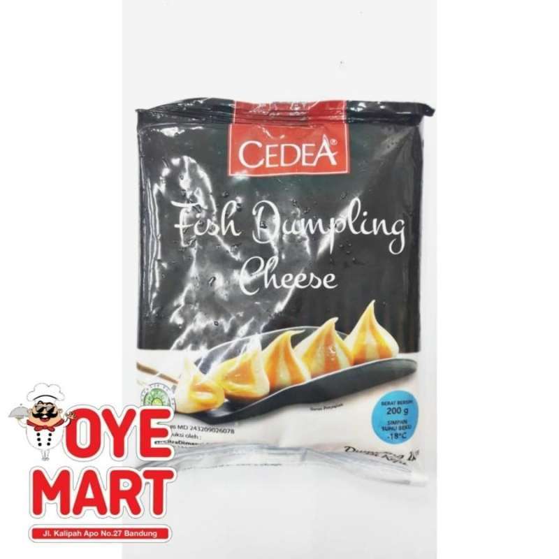 Jual CEDEA CHEESE DUMPLING 200GR PANGSIT IKAN ISI KEJU di Seller Oye ...