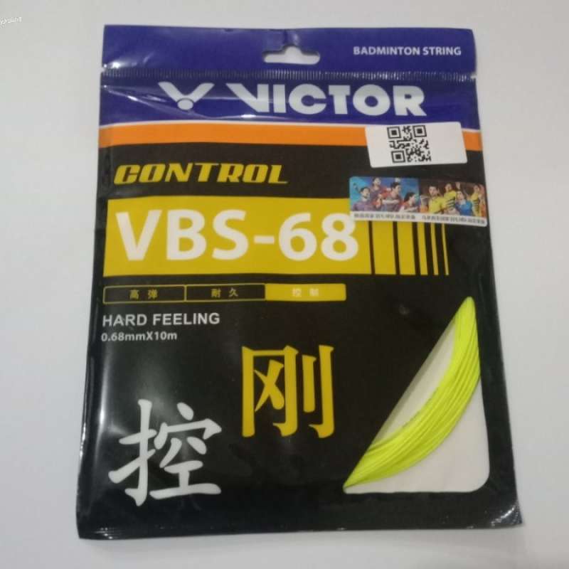 Promo Senar Badminton Victor Vbs 68 / Victor Vbs 68 - Yellow Diskon 50% ...