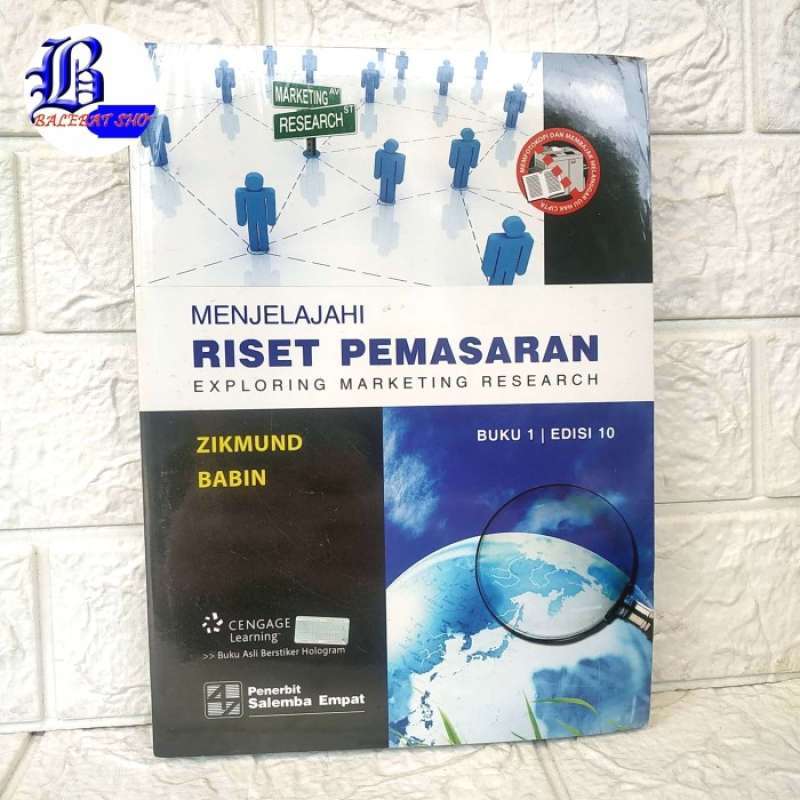Promo Buku MENJELAJAHI RISET PEMASARAN BUKU 1 EDISI 10 William G. Zikmund Diskon 26% di Seller ...