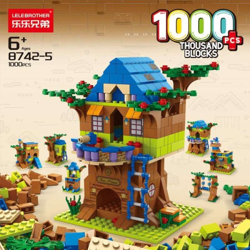 Promo MAINAN MINECRAFT JUNGLE TREE HOUSE SET JUMBO BESAR 1000PCS Diskon ...