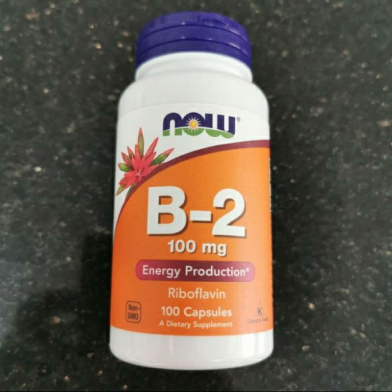 Promo Now vitamin b2 vit b2 vitamin b 2 vit b 2 100mg 100 mg isi 100 Diskon 33% di Seller ...