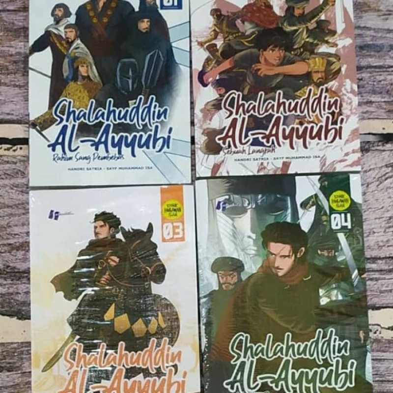 Promo Komik Salahudin Al Ayyubi Seri Lengkap 4 Seri Diskon 21% Di Seller Onic Shop - Harapan ...