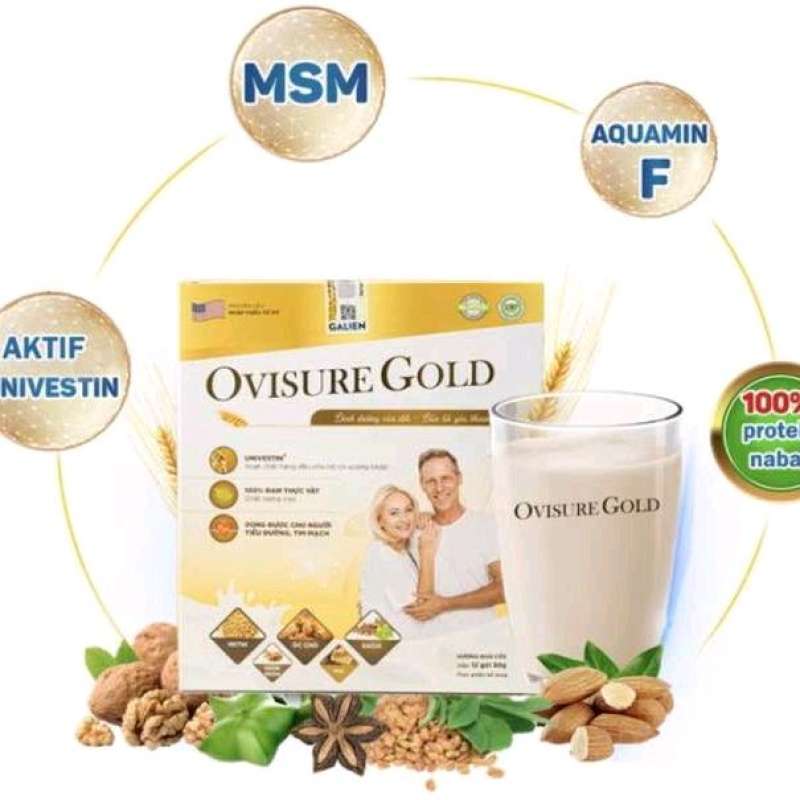 Jual Ovisure Gold Milk Original Usa Sachet Susu Kesehatan Tulang Sendi ...