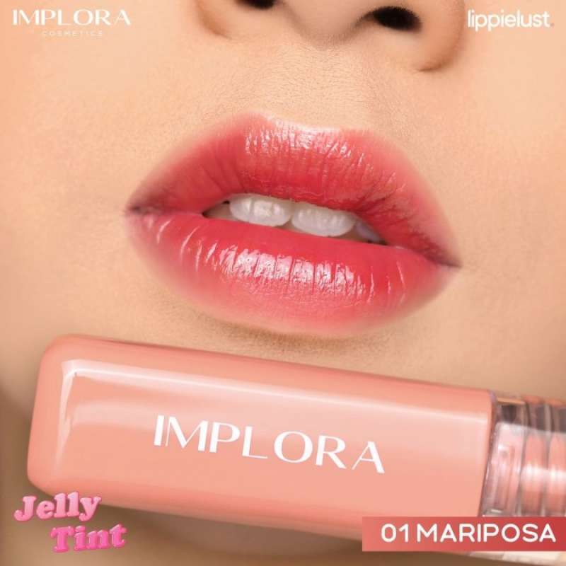Jual Implora Jelly Lip Tint | Lip Tint Glossy Tahan Lama - 01 Mariposa ...