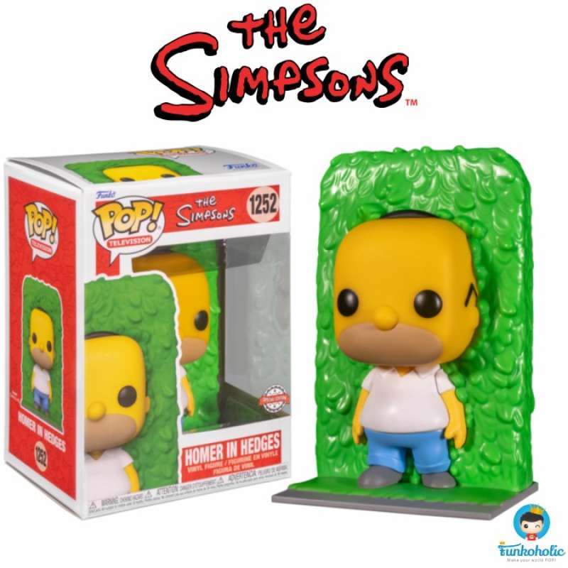 Jual Funko Pop! The Simpsons - Homer Simpson In Hedges [exclusive ...
