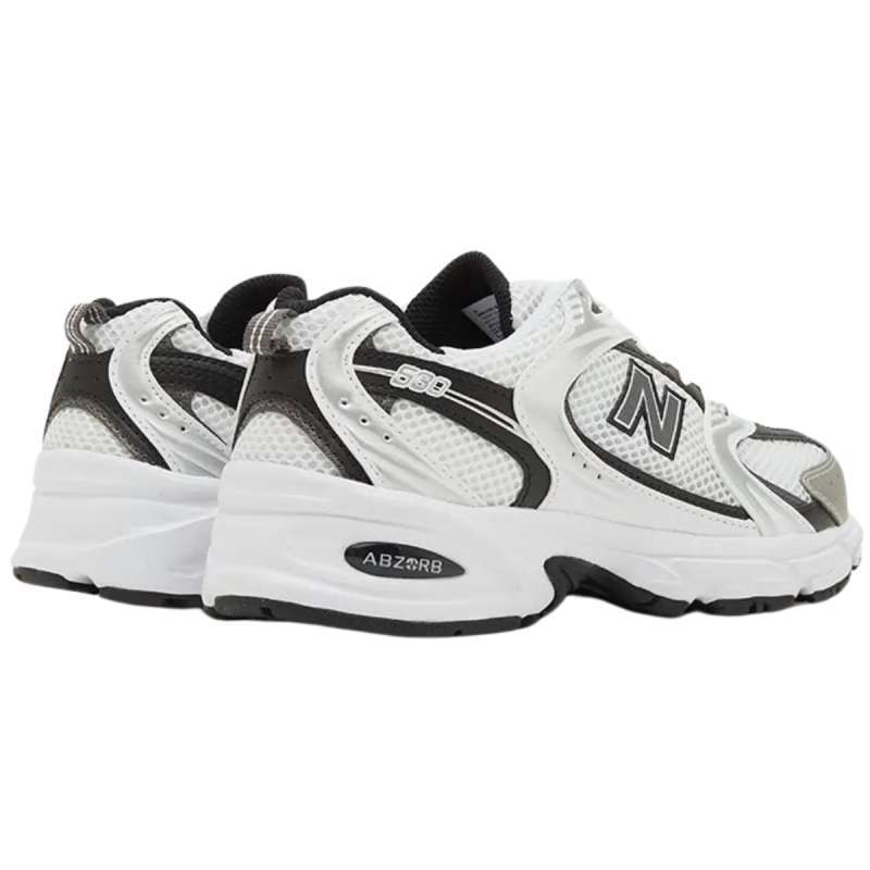 Jual New Balance 530white Silver Metallic Black [mr530lb] - 36 Di ...