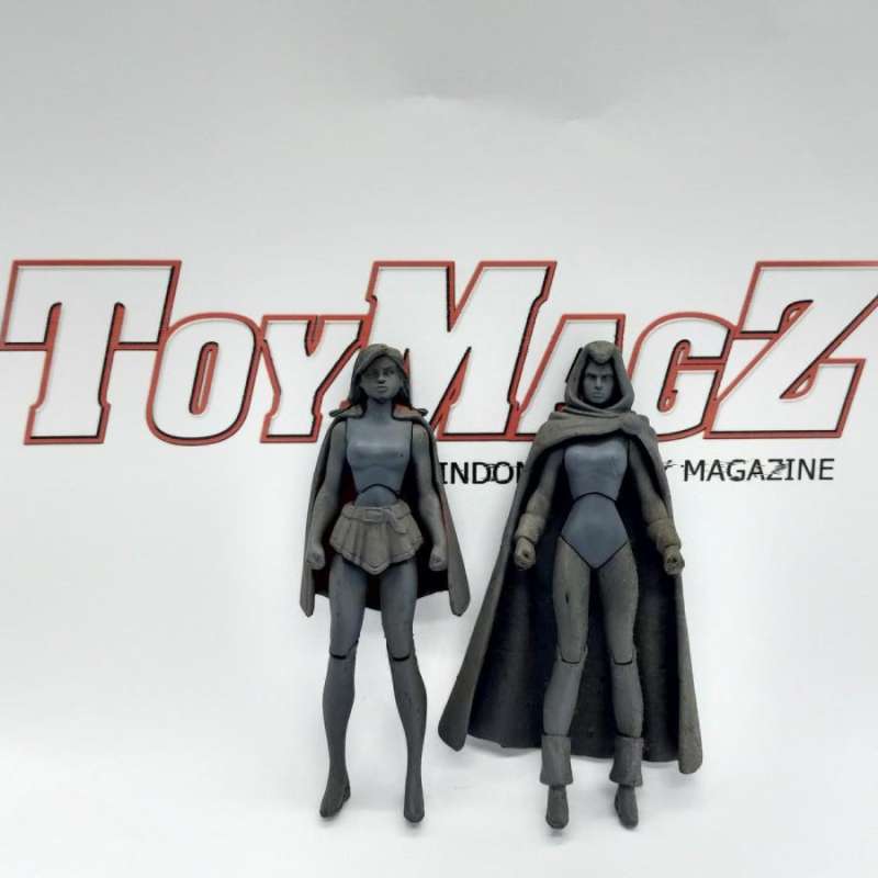 Jual Action Figures Dc Supergirl And Raven Mini Figure Ready To Custom ...
