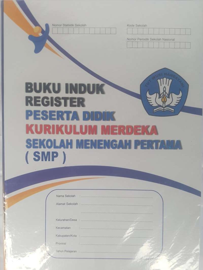 Jual Buku Induk Register Peserta Didik Kurikulum Merdeka untuk SMP di ...