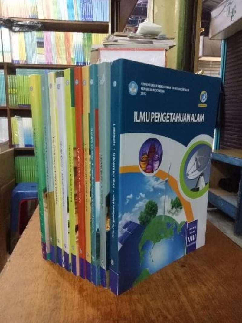 Jual Buku 10 Mata Pelajaran SMP Kelas 8 Edisi Revisi 2017. .1 Sett 10 mapel di Seller Pilihan ...
