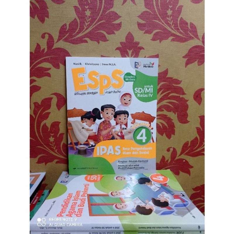 Jual Buku Sd Esps Ipas Kelas 4 Sd / Mi Vol 1 2 Kurikulum Merdeka Erlangga - Vol 2 Multicolor Di ...