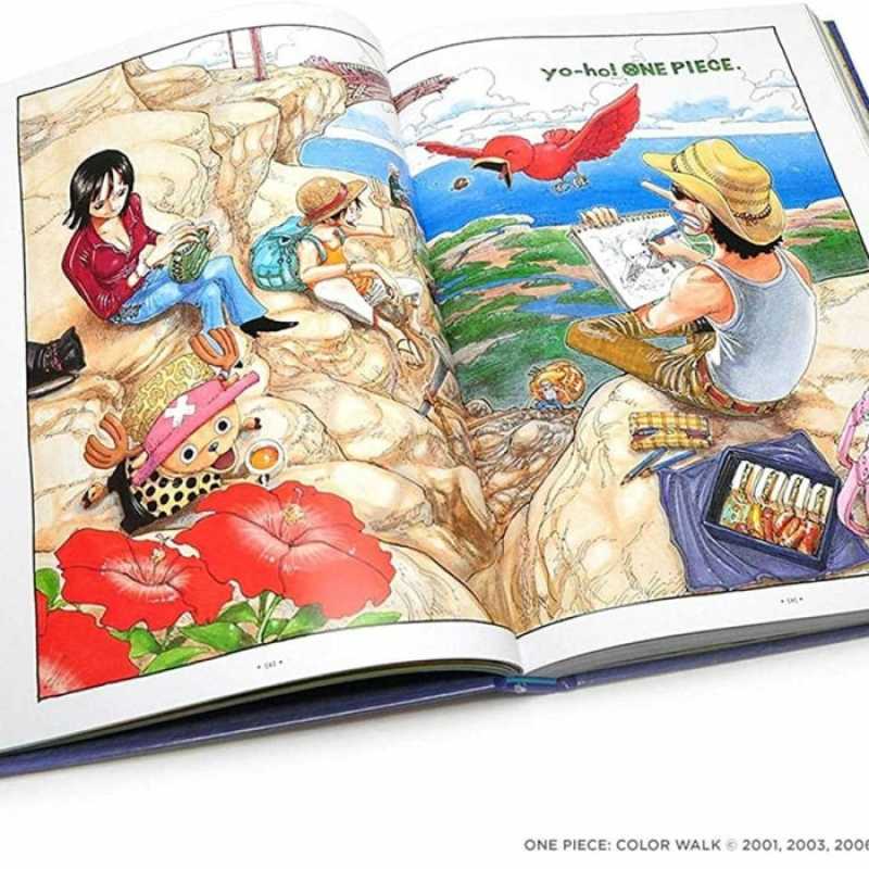 Promo [US] One Piece Artbook - Color Walk Compendium [Eiichiro Oda ...