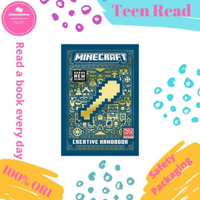 Promo All New Official Minecraft Creative Handbook - Mojang Ab Diskon ...