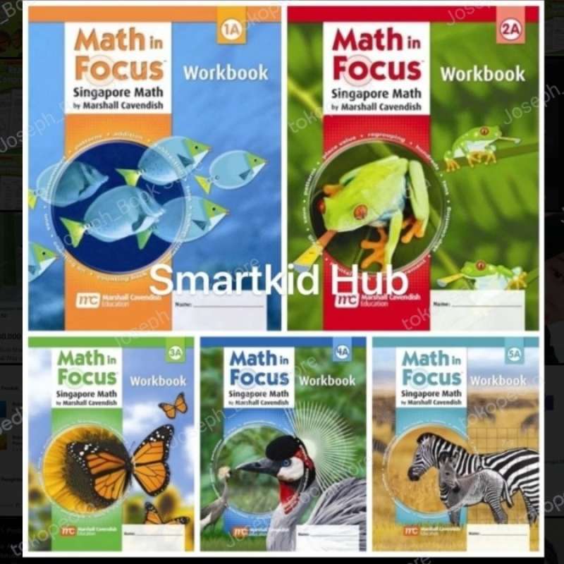 Promo Buku marshall cavendish maths in focus Workbook level A1/A2/A3/A4 ...