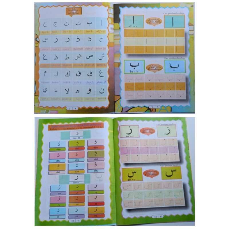 Promo Buku belajar menulis huruf hijaiyah untuk anak TK / SD kertas ...