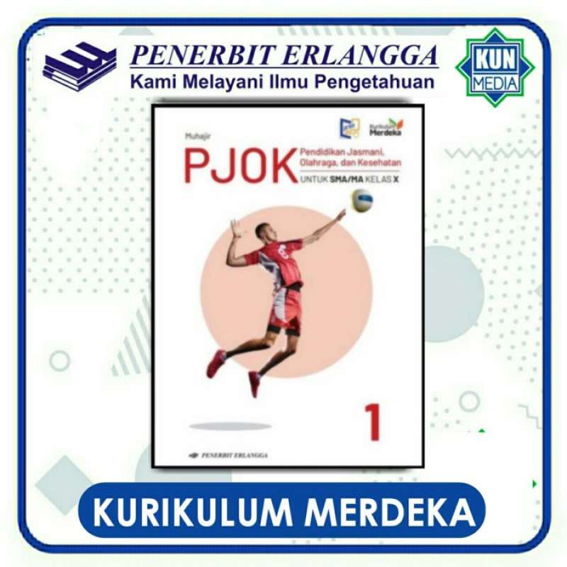 Promo BUKU PJOK SMA/MA KELAS X 10 KURIKULUM MERDEKA ERLANGGA Diskon 27% di Seller Onic Shop ...