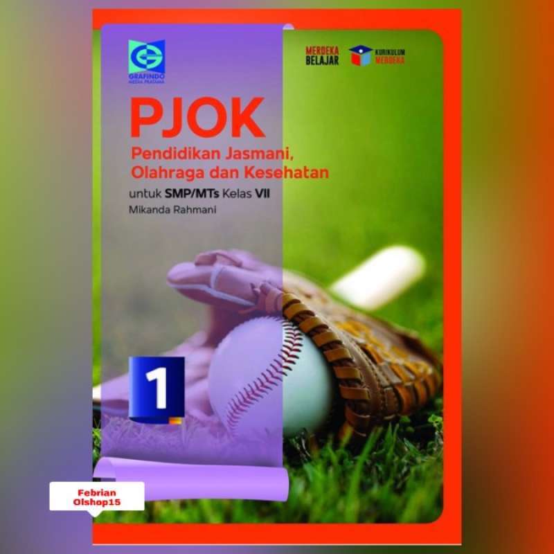 Promo Buku Pjok Smp/mts Kelas 7 (vii) Kurikulum Merdeka Grafindo Diskon 31% Di Seller Onic Shop ...