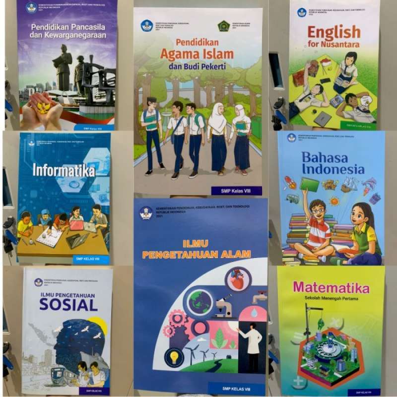 Promo Buku Paket 1 Set SMP Kelas 8 Kurikulum Merdeka Diskon 28% di ...