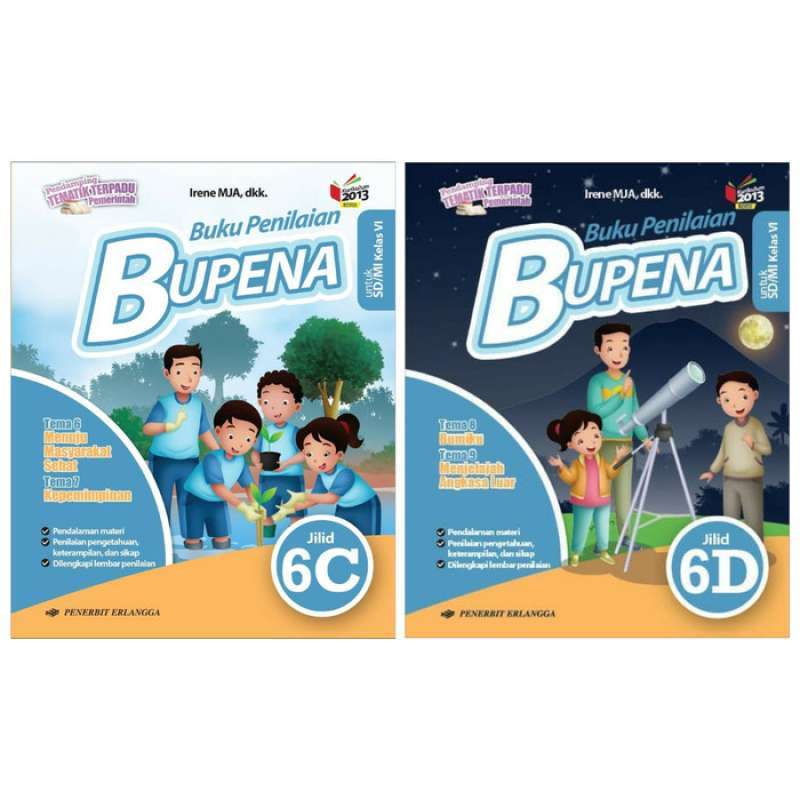 Promo Bupena - Buku Penilaian Untuk SD/MI Kelas 6 Jilid 6C 6D Kurikulum 2013 Diskon 26% di ...