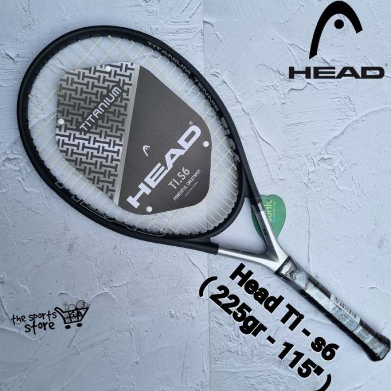 Promo Raket Tenis Head Ti S6 - 225 G / 115 Inch Terbaik Diskon 3% Di Seller Therbaith ...