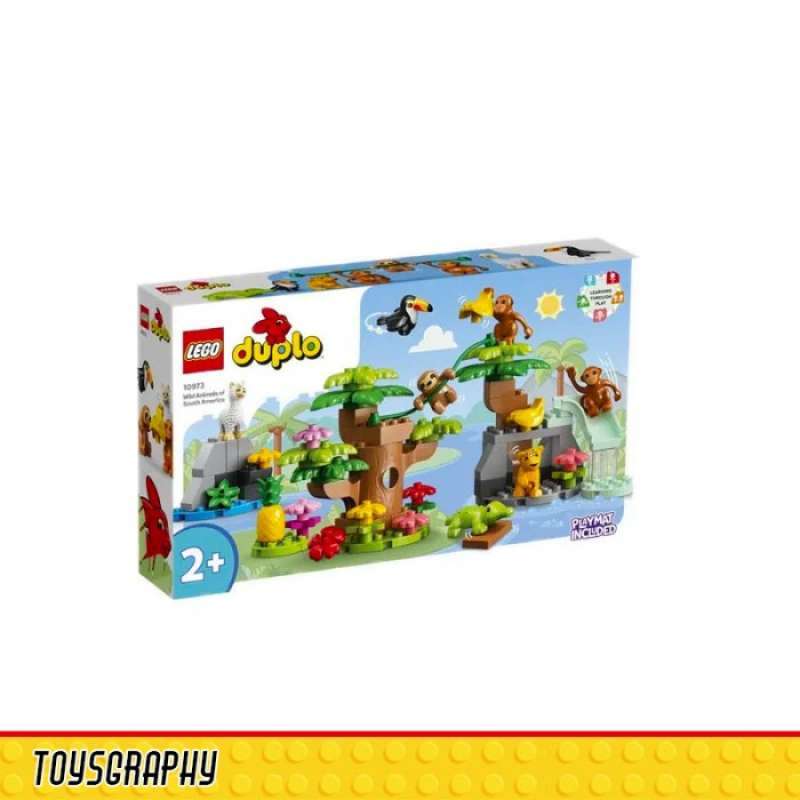 Promo Lego Duplo 10973 Wild Animals Of South America Playmat Included ...
