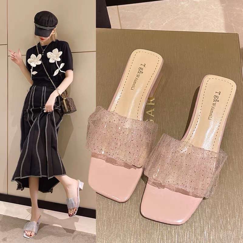 Promo A53 Sandal Tipis Rendah Kekinian Fashion Wanita Import Premium ...