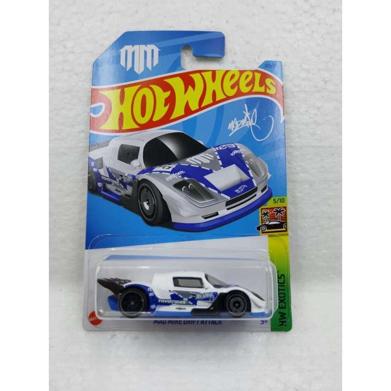 Jual Hot Wheels Mad Mike Drift Attack Putih Rally Toyo Tires Di Seller ...