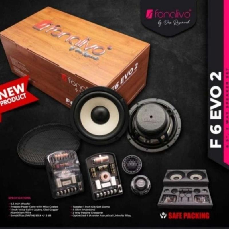 Promo Speaker Split Fonalivo F6 Evo 2 Speaker Component Split Two Way ...