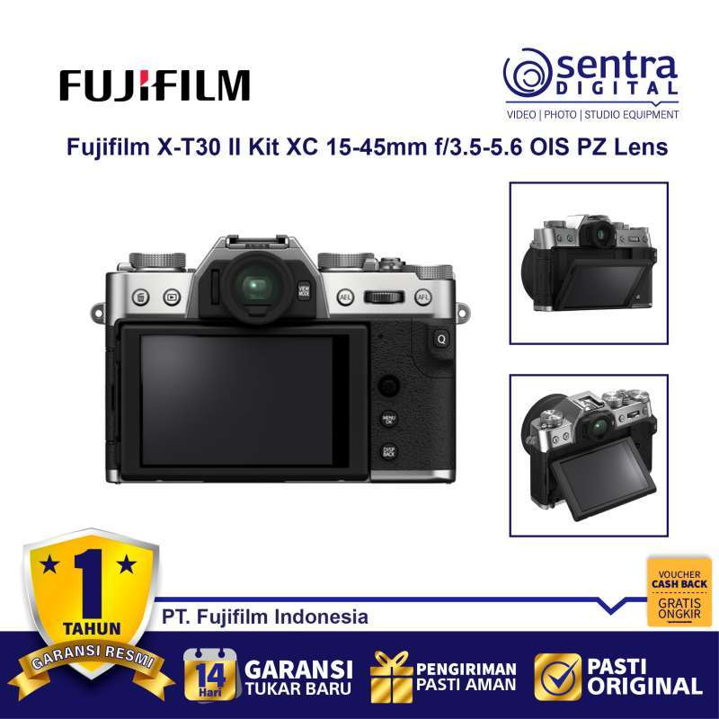 Promo Fujifilm X-t30 Ii Kit Xc 15-45mm Lens Xt30 Mark 2 Mirrorless Camera Diskon 3% Di Seller ...