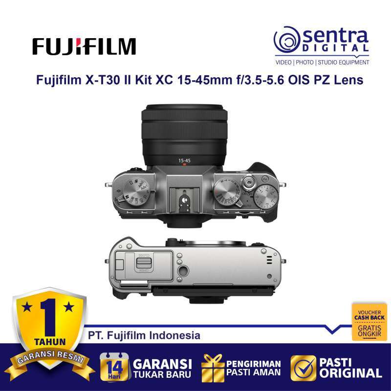 Promo Fujifilm X-t30 Ii Kit Xc 15-45mm Lens Xt30 Mark 2 Mirrorless ...
