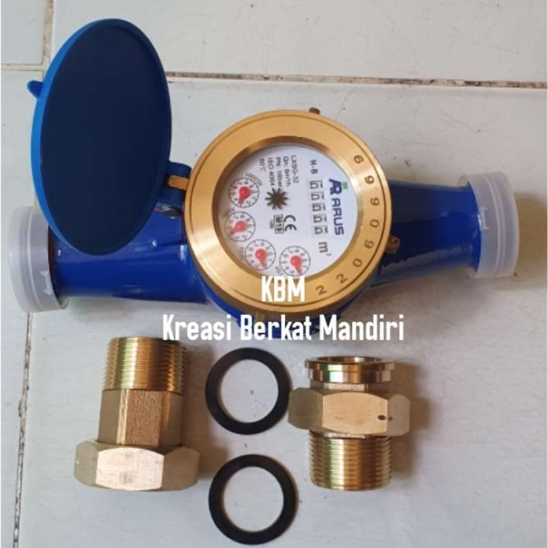 Promo Meteran Air 1 1/4 Inch / Water Meter 1 1/4 Inch / Flowmeter Air ...