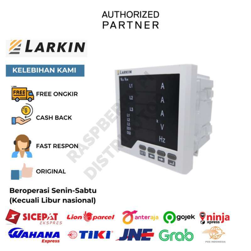 Promo Larkin LR-UIF35 Digital Multimeter Multi Meter A V Hz 3 Phase Panel Diskon 23% di Seller ...
