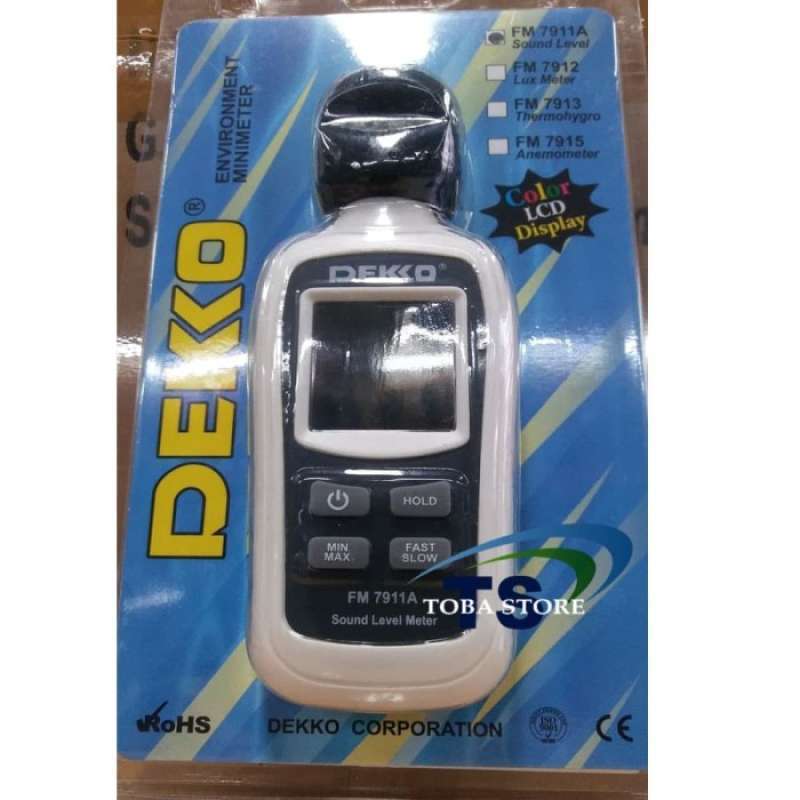 Promo Jual Alat Ukur Kebisingan Suara Dekko Fm 7911a Sound Level Meter ...