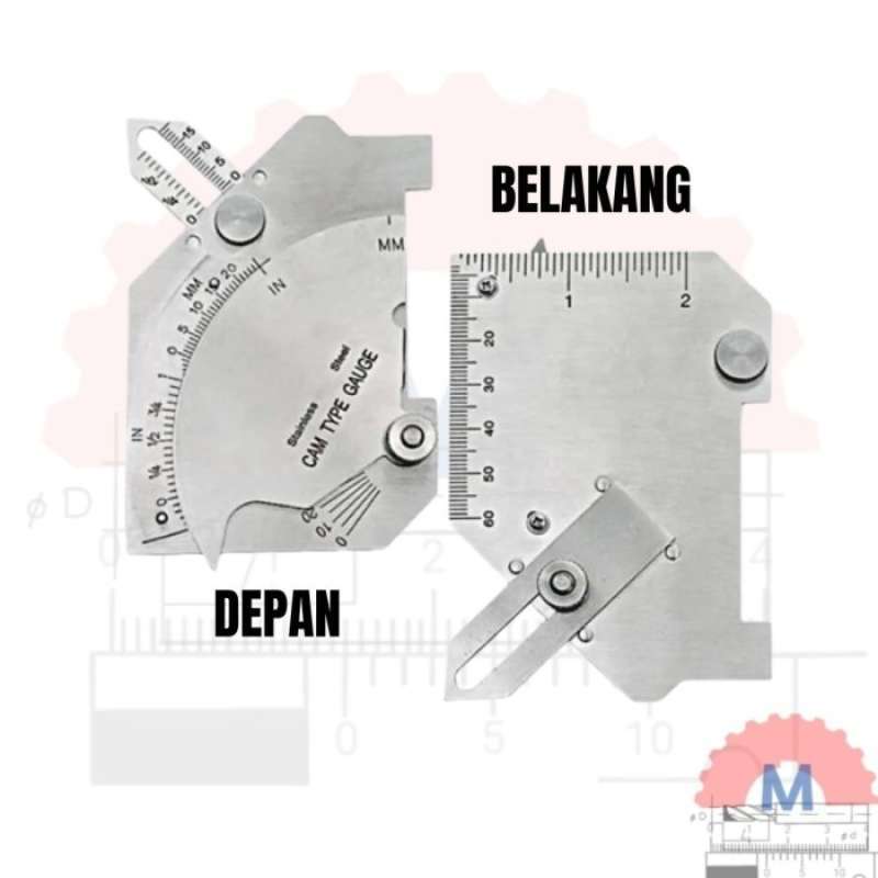 Promo Mg-8 Welding Gauge Cam Bridge Alat Ukur Las Diskon 23% Di Seller ...