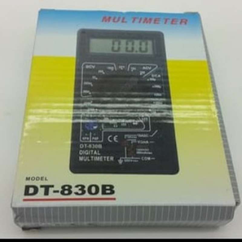 Promo Digital Multimeter Multitester Dt-830b Diskon 23% Di Seller Cv ...