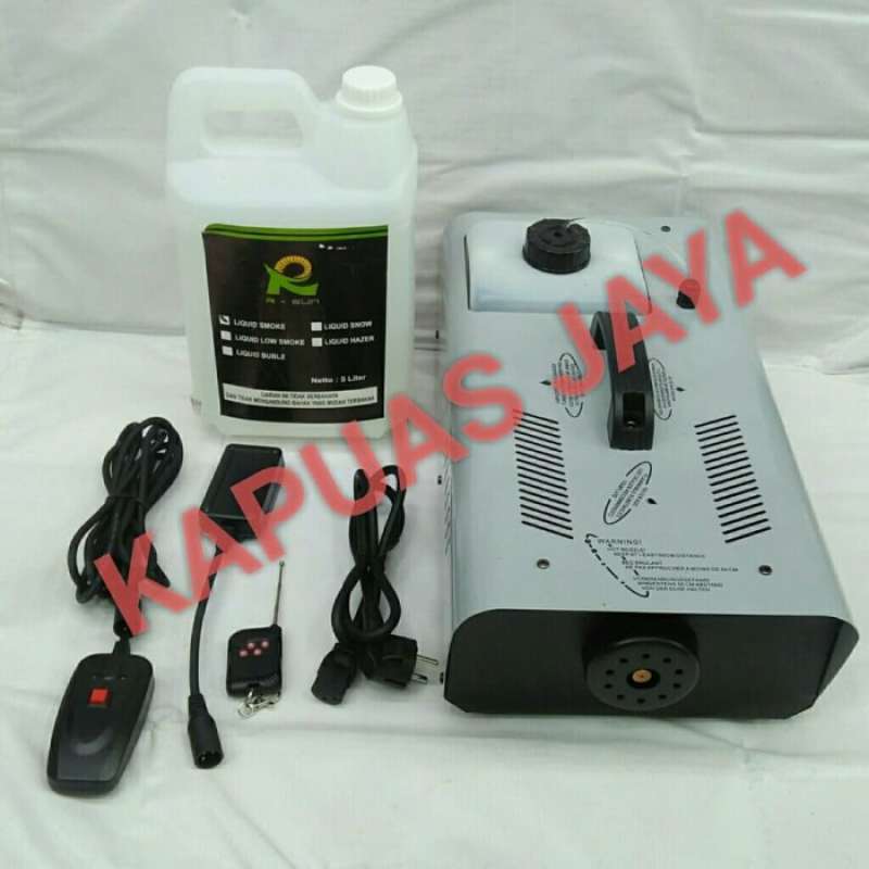 Promo Paket Mesin Asap / Machine Foq 1500w + Cairan Liquid 5 Liter ...
