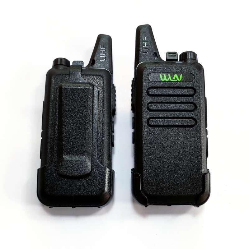 Promo Walkie Talkie Ht Handy Talky Radio Wln Kd-c1 Isi 10 Pcs Hitam ...