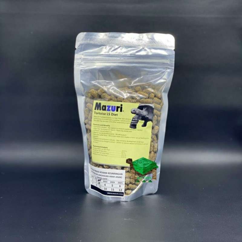 Promo Mazuri Tortoise Ls Diet Food / Pelet Makanan Kura Sulcata Alda ...