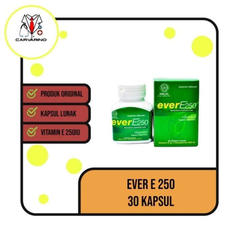 Promo EVER E BOTOL ISI 30 KAPSUL LUNAK Diskon 33% di Seller DILLAJAYA ...
