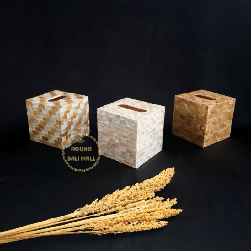 Promo Tempat tissue | kotak tissue kerang size XL | tissue box bentuk ...