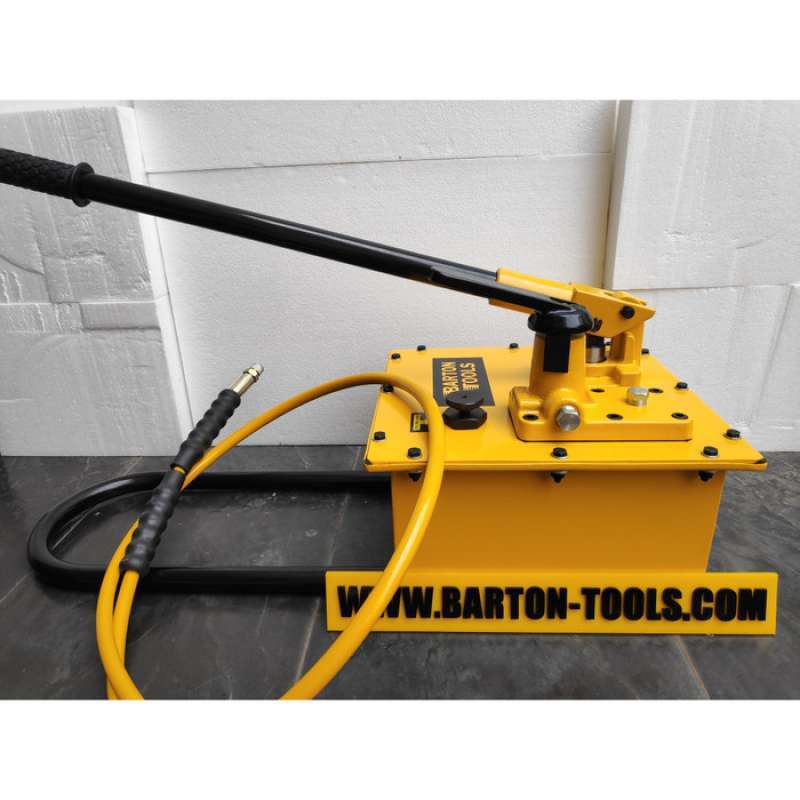 Promo 7L Hydraulic Pump Pompa Tangan Manual Hidrolik Single Acting BARTON Diskon 23% di Seller ...