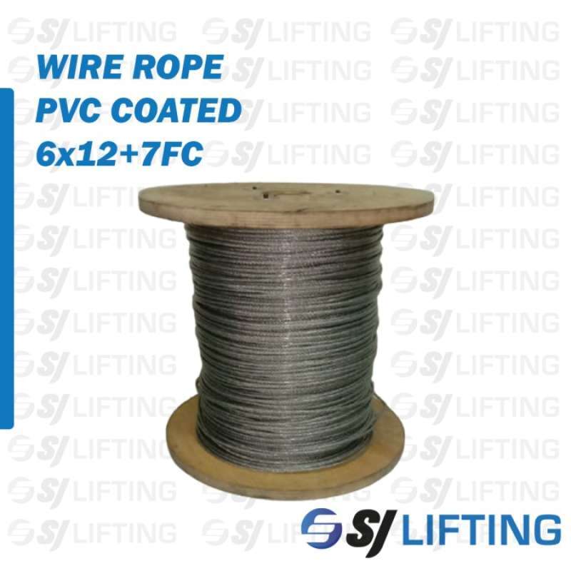 Promo Wire Rope Kawat Sling Lapis Plastik Pvc 10mm Diskon 23% Di Seller ...
