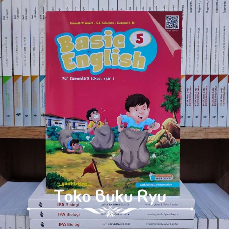 Promo Buku Basic English Kelas 5 SD Kurikulum Merdeka Yudhistira Diskon ...