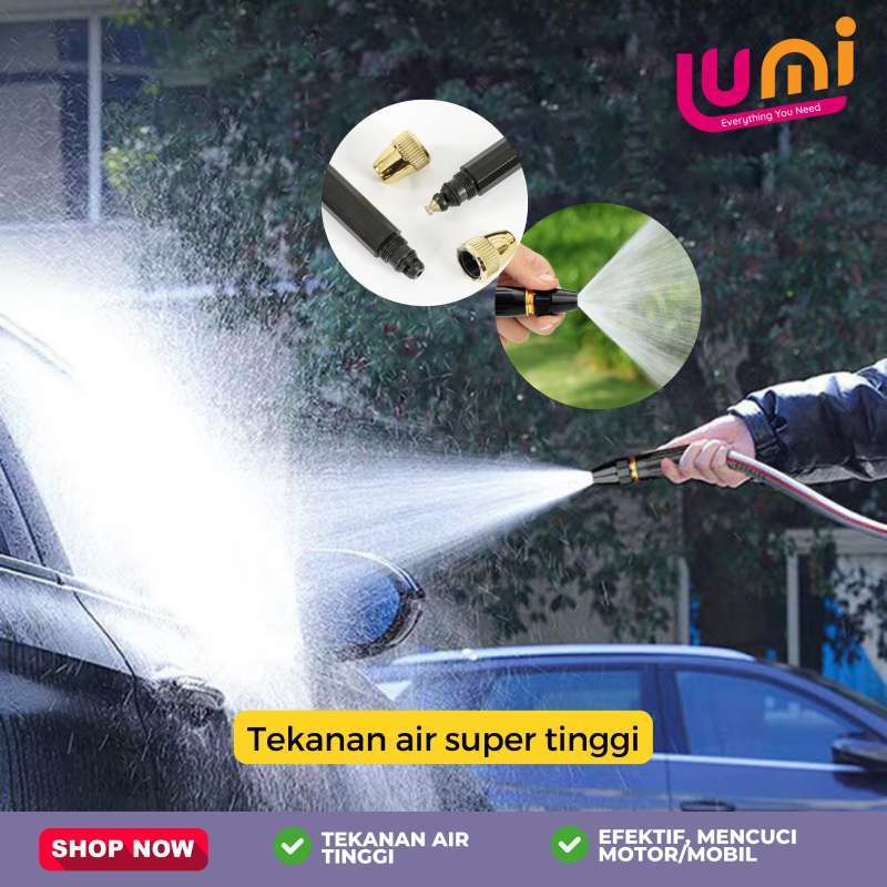 Jual Semprotan Air Cuci Motor Hose Nozzle Spray Steam Taman Mobil Water ...