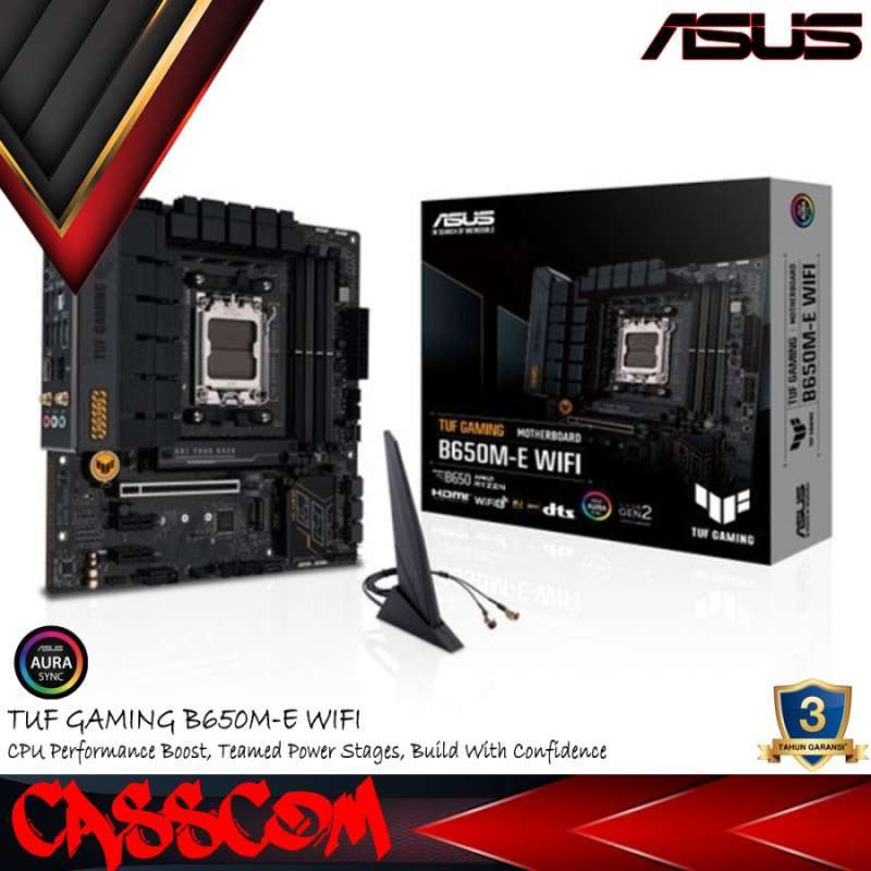 Jual Motherboard Asus Tuf Gaming B650m-e Wifi - Matx Ddr5 Amd Ryzen Am5 ...