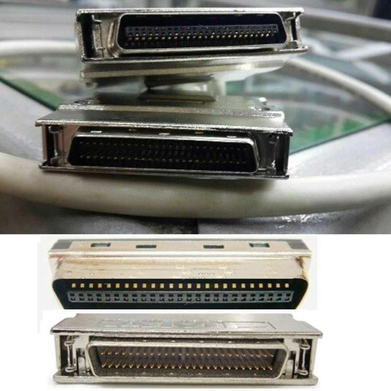 Promo Scsi 50 Pin Centronic Male To 50 Pin Male 1 Meter Cable Diskon 23 ...