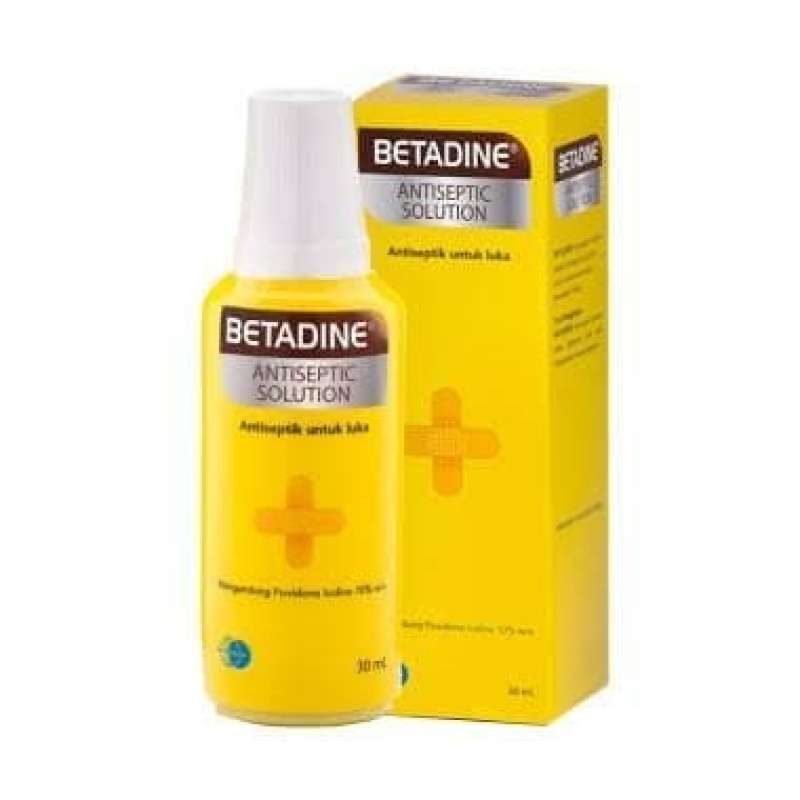 Promo Betadine Antiseptic Solution 30ml per botol. Diskon 23% di Seller ...