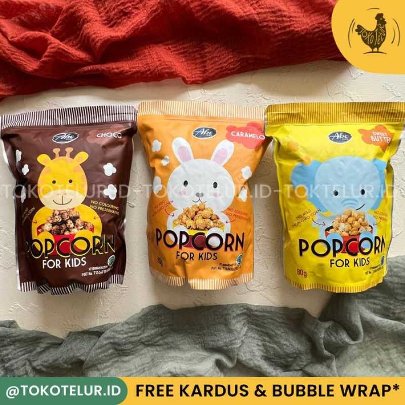 Jual ABE FOOD - Popcorn for Kids | Popcorn Anak Cemilan Jagung GLUTEN ...