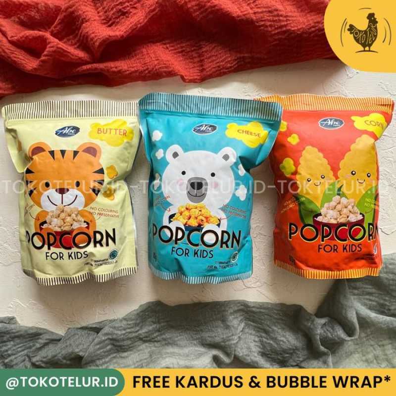 Jual ABE FOOD - Popcorn for Kids | Popcorn Anak Cemilan Jagung GLUTEN ...