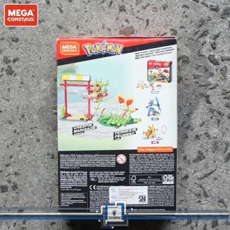 Jual Pokemon Mega Construx Battle Pack Chespin Fennekin Bricks Blocks ...