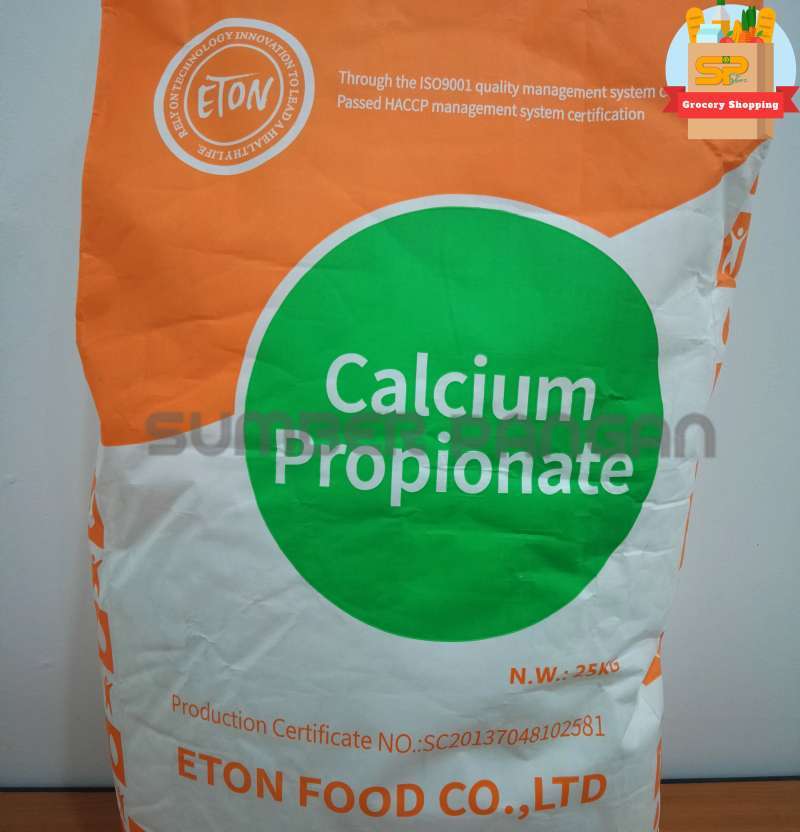 Jual Calcium Propionate ETON / Kalsium Propionat / Pengawet Makanan ...